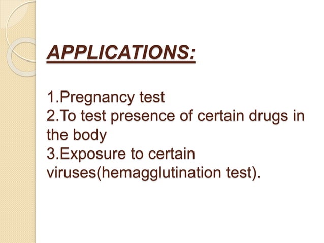 Some immunological techniques | PPT