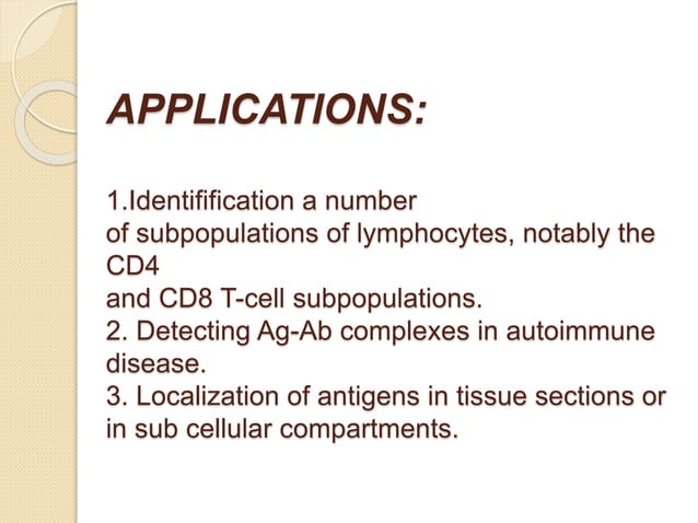 Some immunological techniques | PPT
