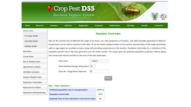 pest forecasting models | PPTX