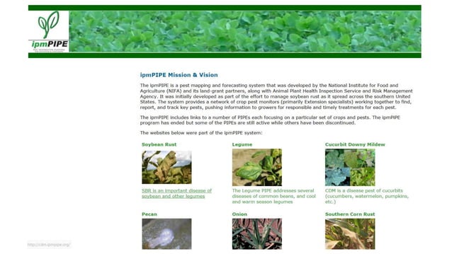 pest forecasting models | PPTX