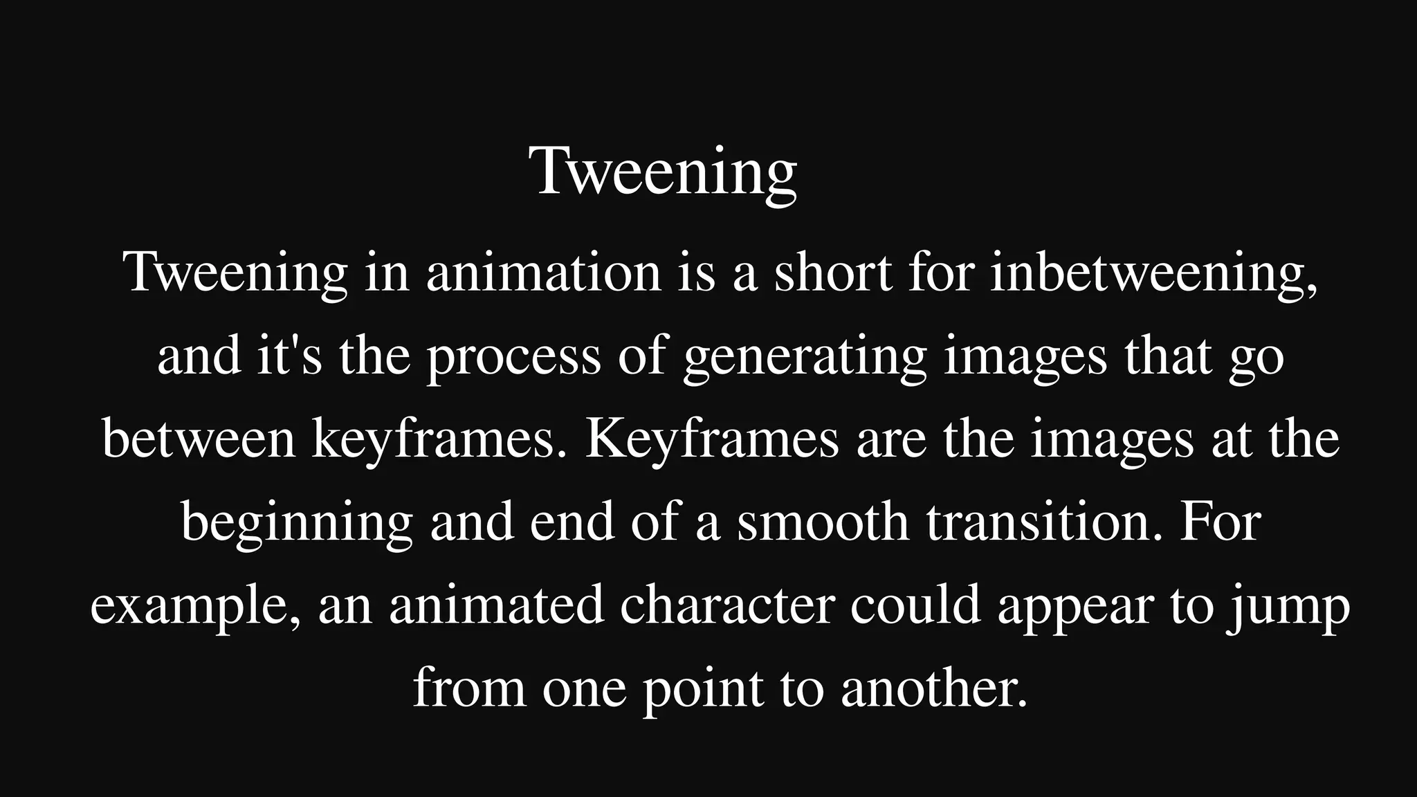 digital animation power point on animation techniques | PPTX