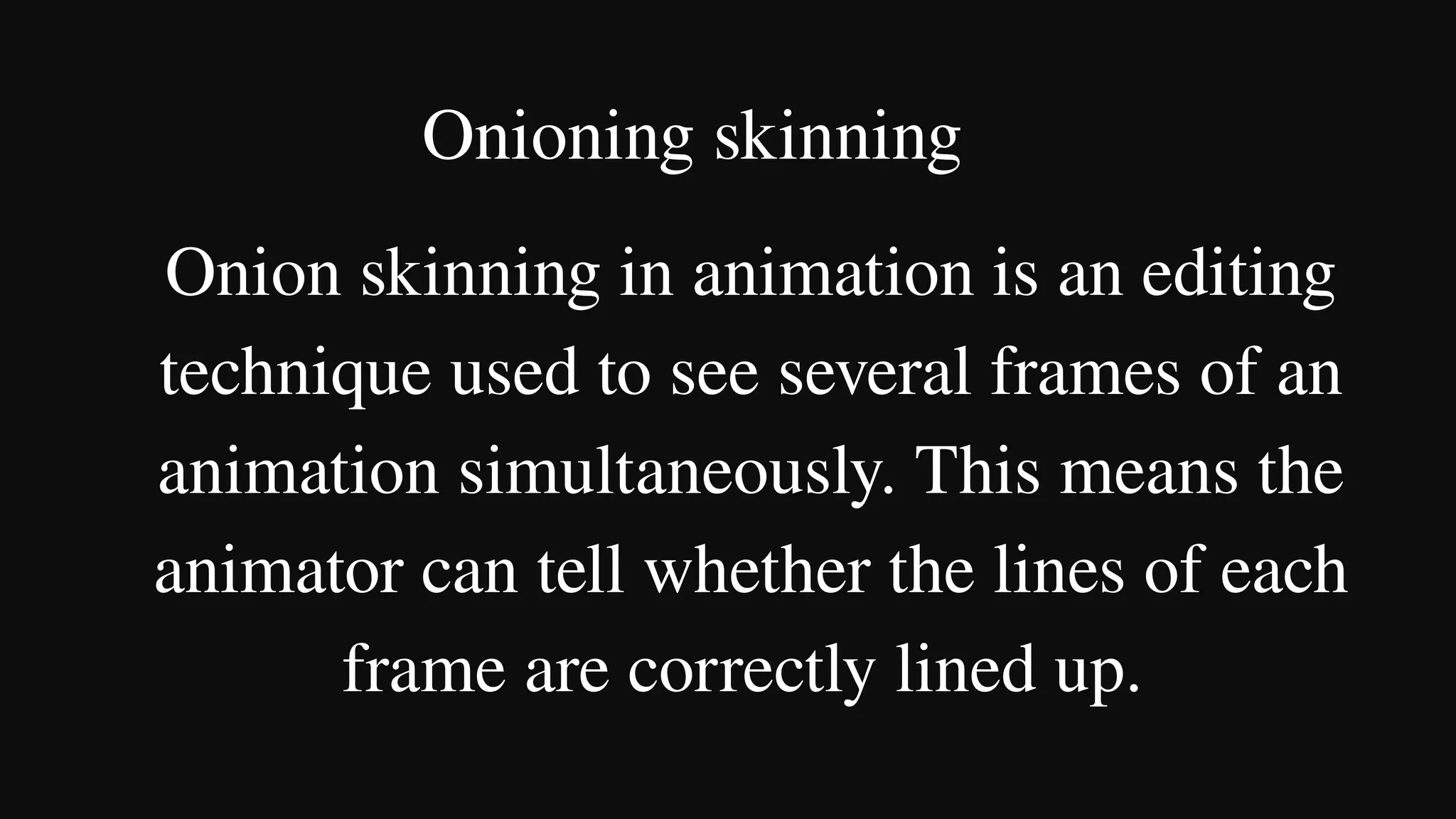 digital animation power point on animation techniques | PPTX