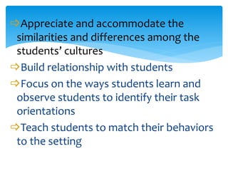 Techniques and-strategies-in-teaching-ethically-diverse-classroom | PPTX