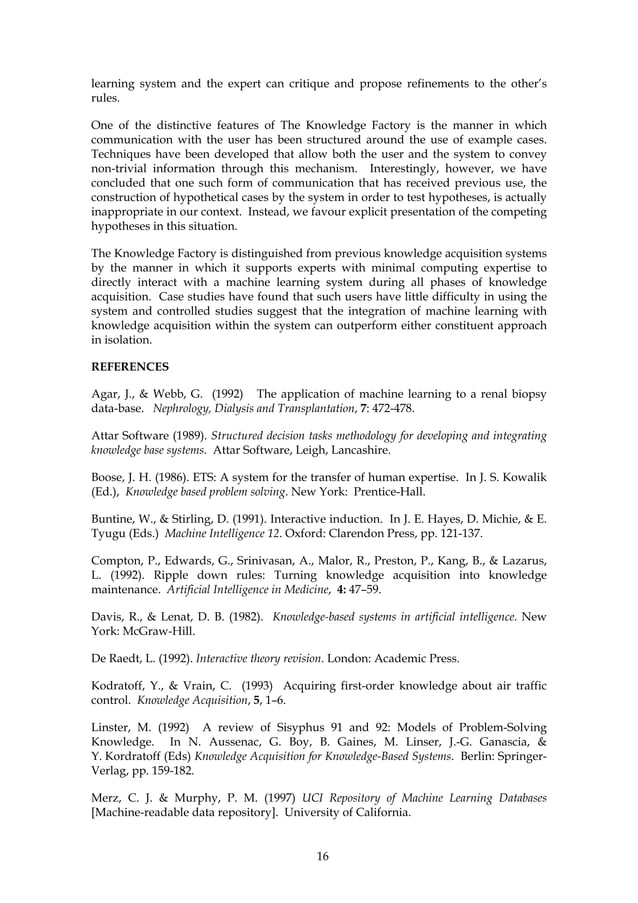 Techniques for integrating machine learning with knowledge ... | PDF