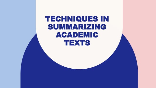 Techniques-in-Summarizing-Academic-Texts-App1-1.pdf | Free Download
