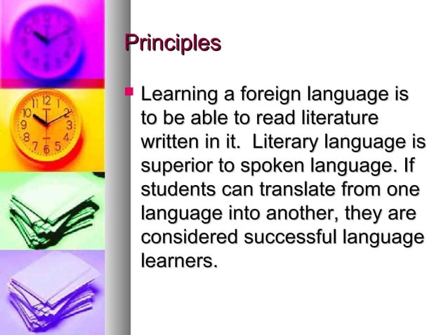 Techniques and principles in language teaching | PPT