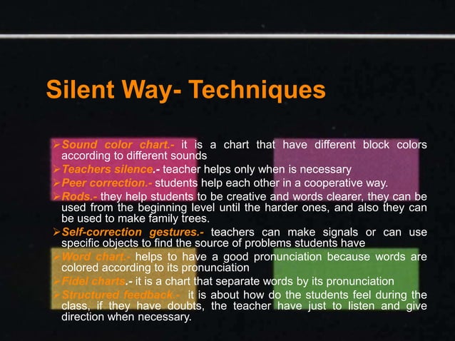 Audiolingual and Silent Way Methods | PPTX
