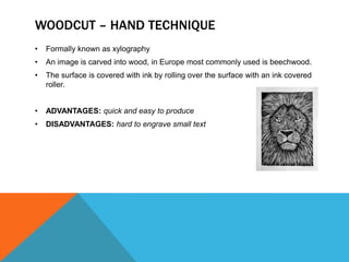 Techniques and technologies used in print production | PPTX