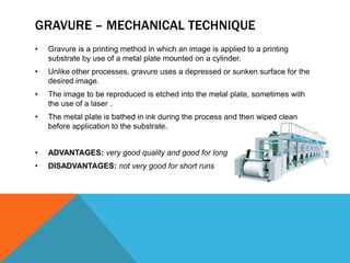 Techniques and technologies used in print production | PPTX