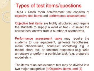 Techniques and tools of evaluation prabhuswamy m | PPSX
