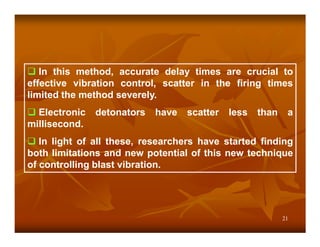 Techniques of Controlled Blasting | PDF