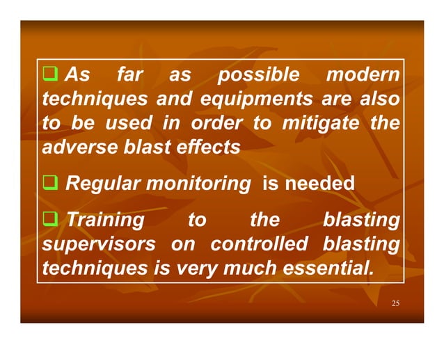Techniques of Controlled Blasting | PDF