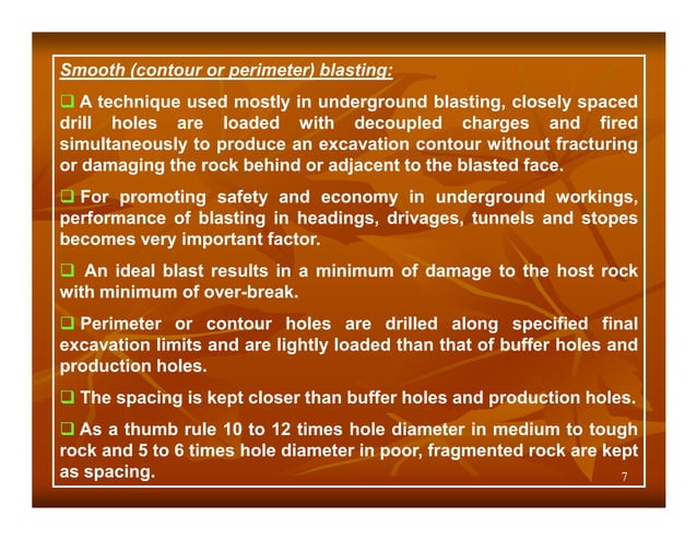 Techniques of Controlled Blasting | PDF