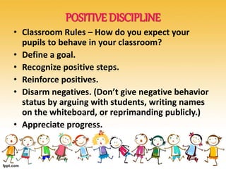 Techniques for better classroom discipline | PPTX