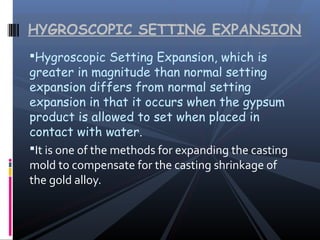 Techniques for compensation of solidification shrinkage | PPT