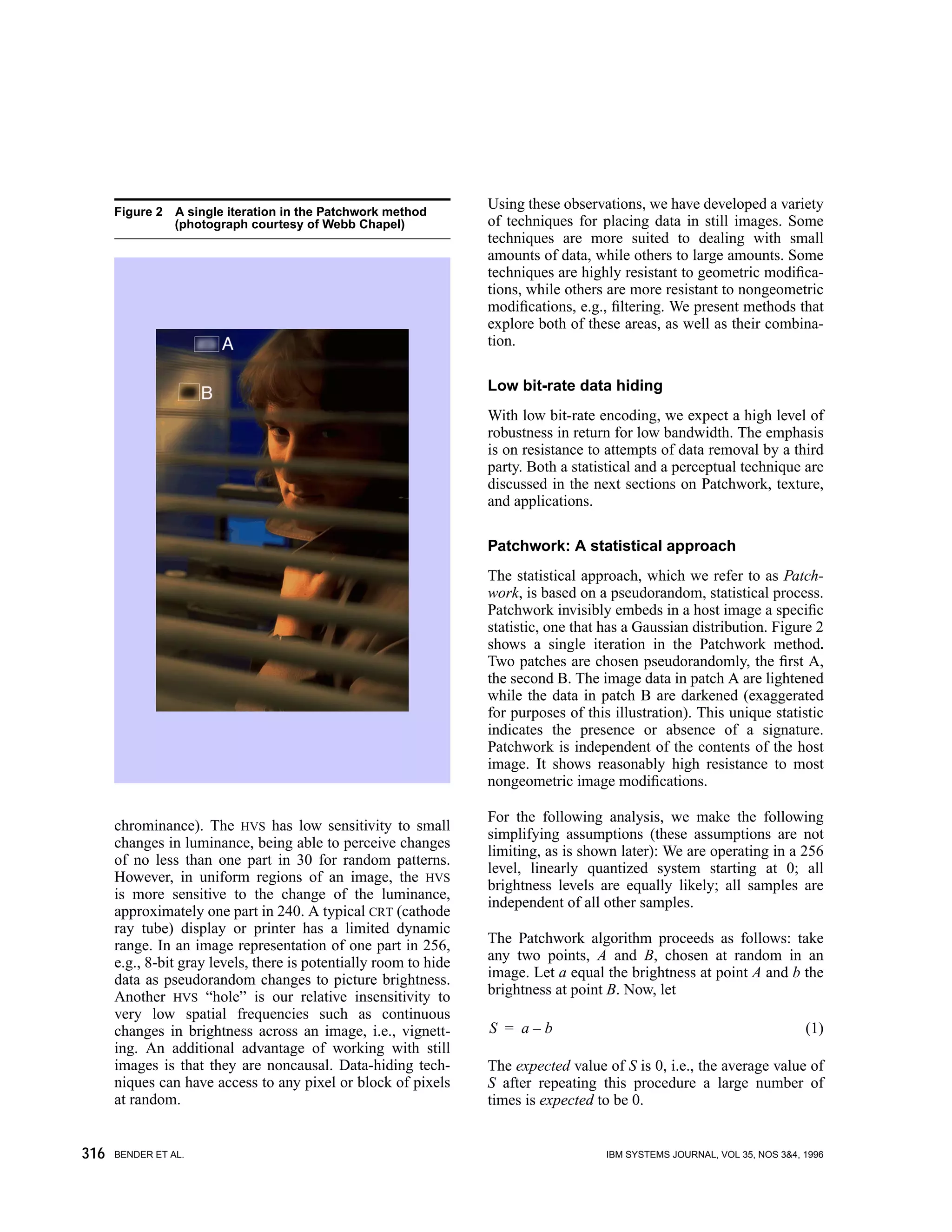 Techniques for data hiding p | PDF