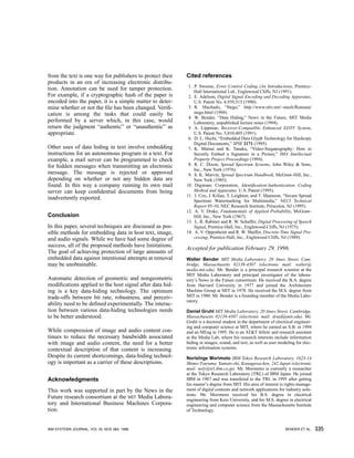 Techniques for data hiding p | PDF