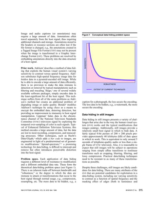 Techniques for data hiding p | PDF