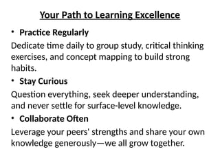 Techniques for Effective Learning in Nursing Education: Strategies and ...