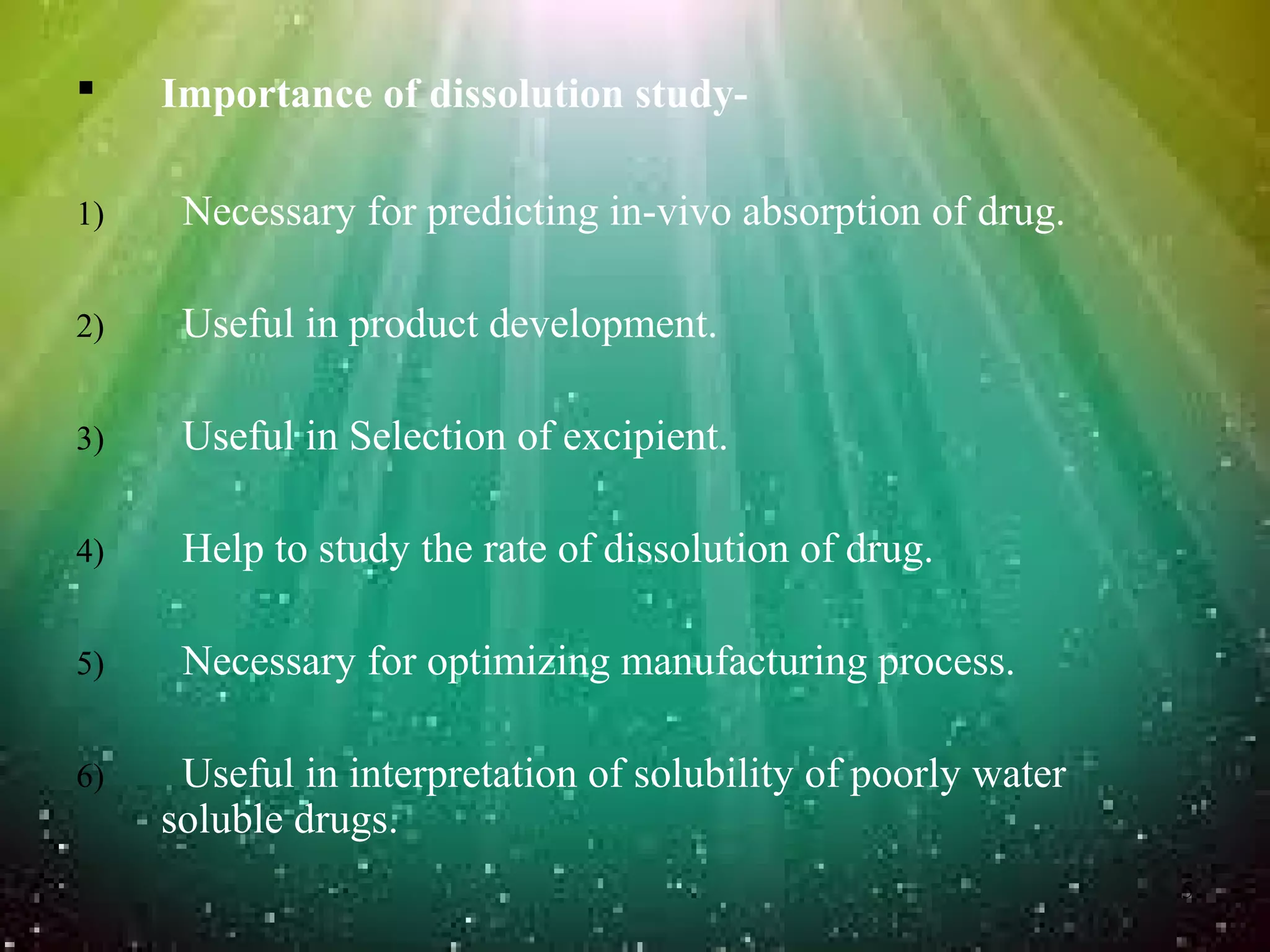 Techniques for enhancement of dissolution rate | PPT