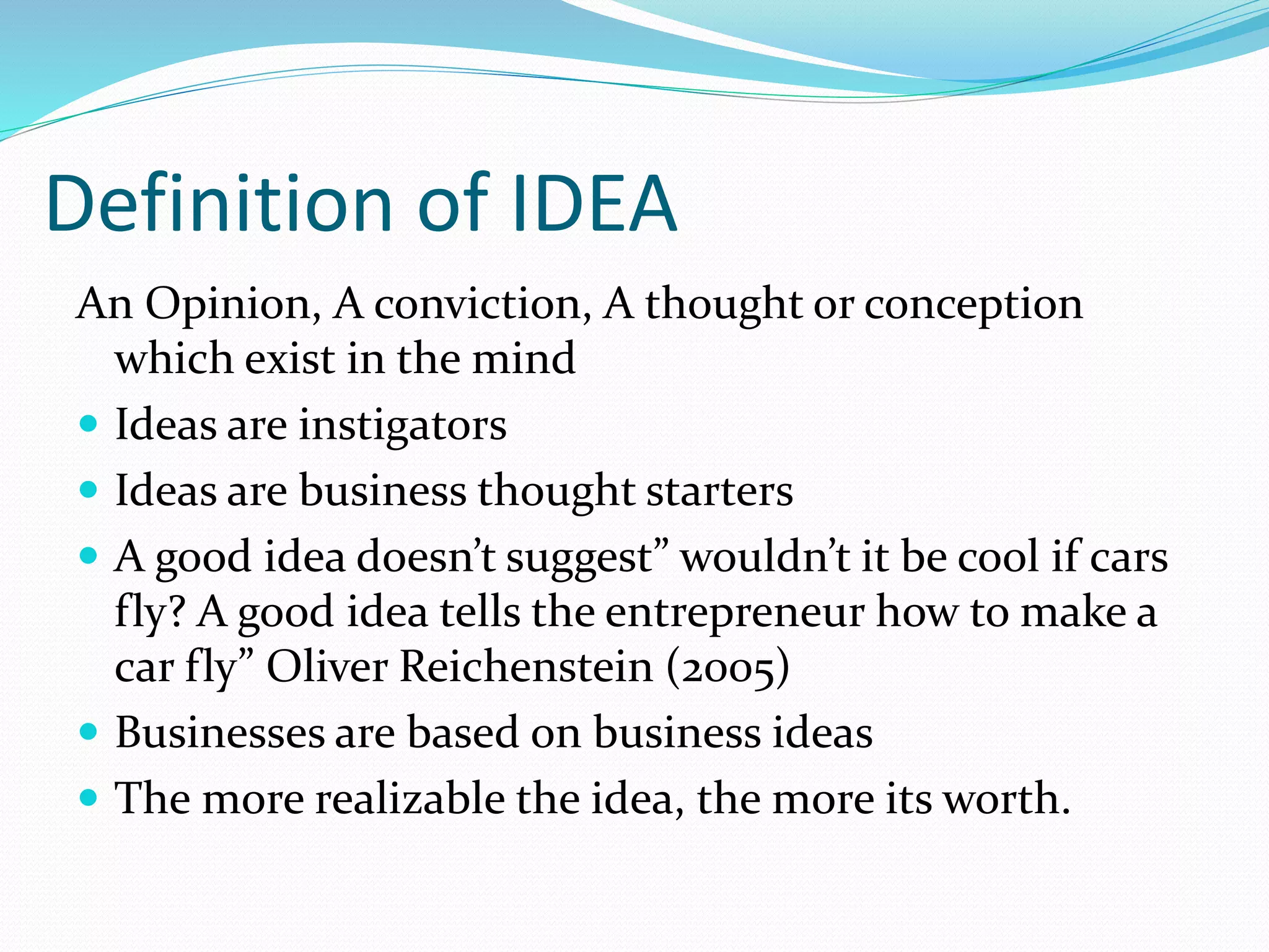 Techniques for Generating Business Ideas for Growth | PPTX