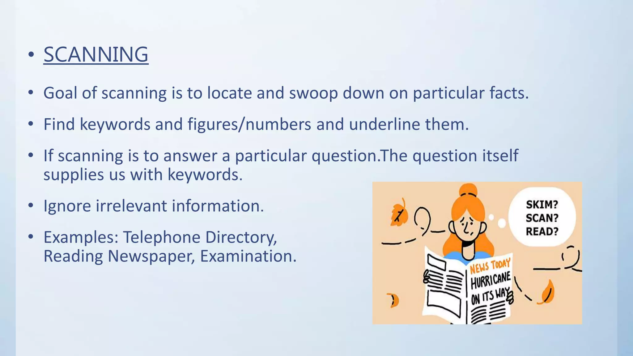 Techniques for good comprehension 1 | PPTX