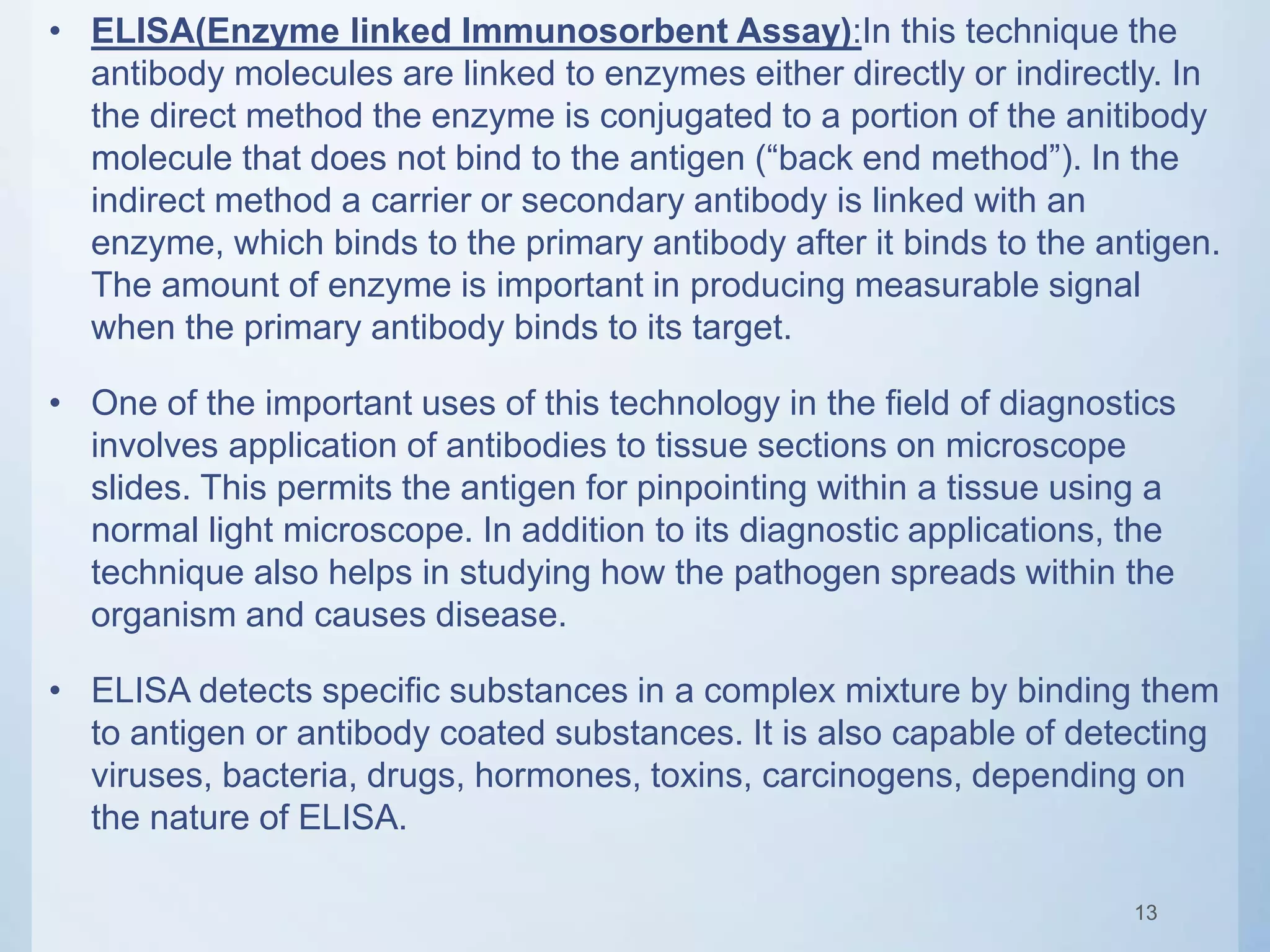 Techniques for identification of bacterial and viral pathogens | PPTX