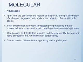 Techniques for identification of bacterial and viral pathogens | PPTX