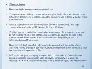 Techniques for identification of bacterial and viral pathogens | PPTX