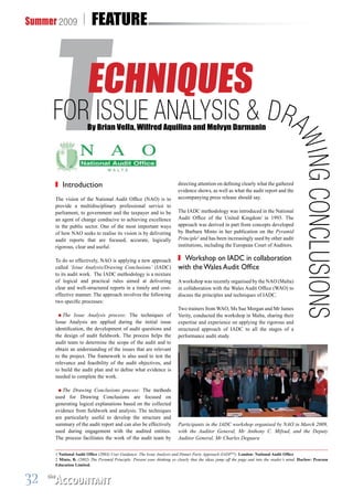 Techniques For Issue Analysis | PDF