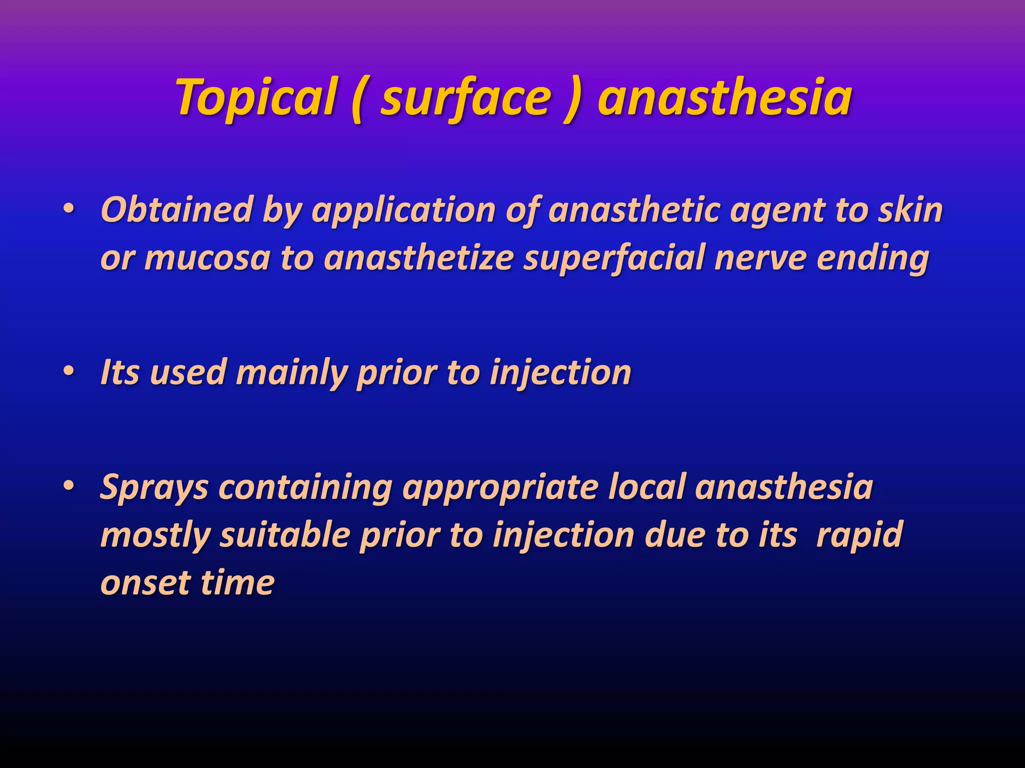 Techniques for local anasthesia in dentistry | PPSX