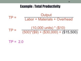 Techniques for measurement of productivity | PPTX