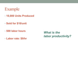 Techniques for measurement of productivity | PPTX