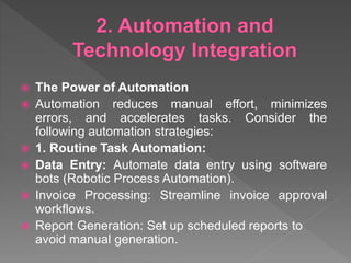 Techniques for Streamlining Business Operations: From Chaos to Clarity | PPT