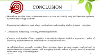 Techniques for studying insect migration | PDF