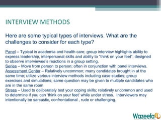 Techniques for successful job interview | PPT | Resume Writing and ...