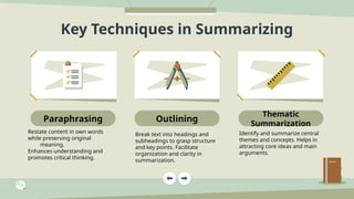 Techniques for Summarizing Academic Texts.pptx