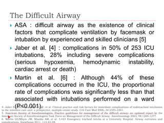 Techniques for the Difficult Airway | PPT