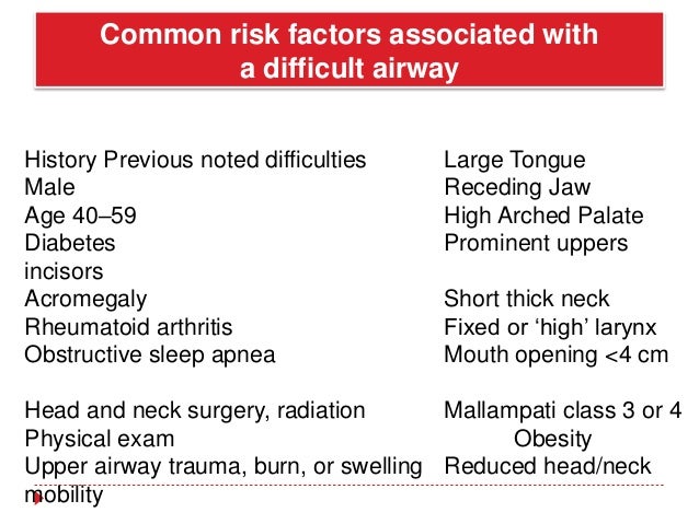Techniques for the Difficult Airway