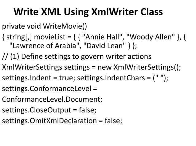 Techniques for Writing XML Data.pptx