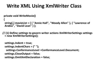 Techniques for Writing XML Data.pptx