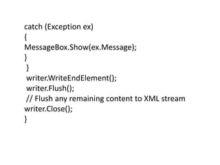 Techniques for Writing XML Data.pptx