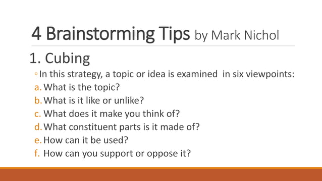 Techniques in arranging information | PPTX