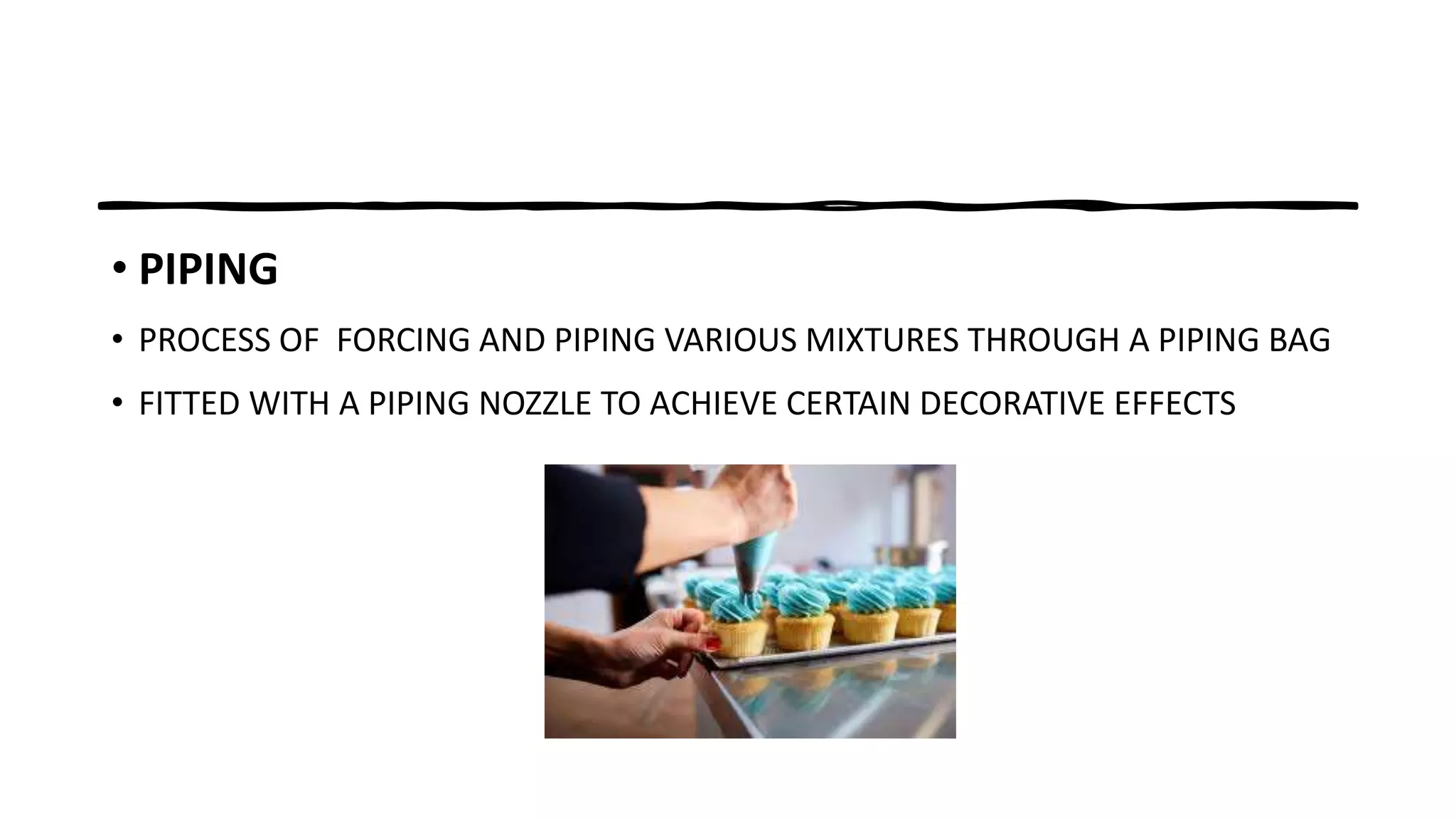 Techniques in bakery and pastry | PPTX