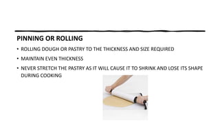 Techniques in bakery and pastry | PPTX