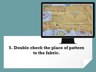 Techniques in drafting and cutting pattern | PPTX