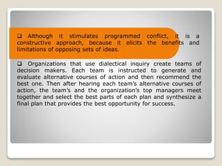 Techniques in group decision making PA report | PPTX