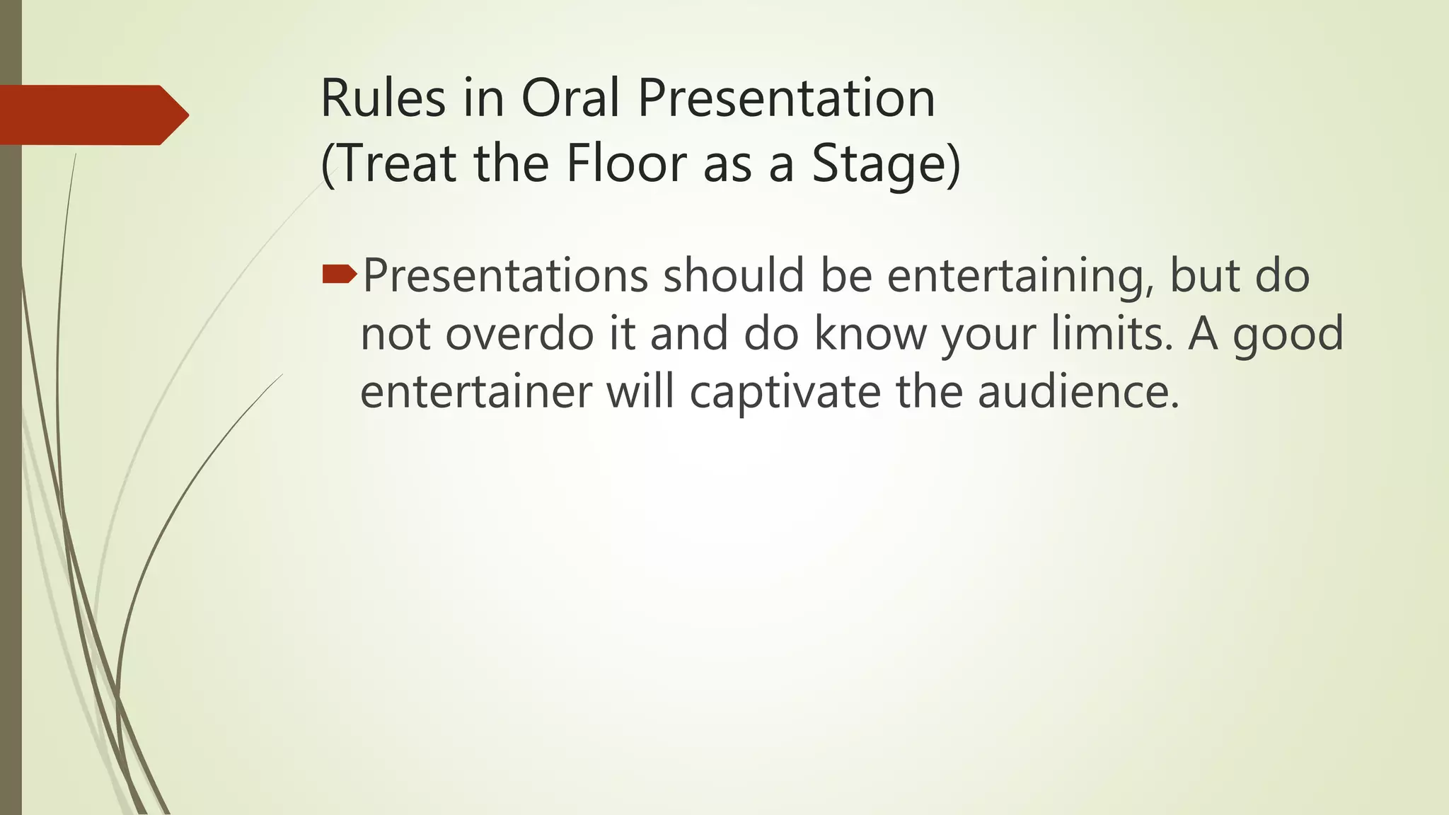 Techniques in oral presentation & conducting a research presentations ...