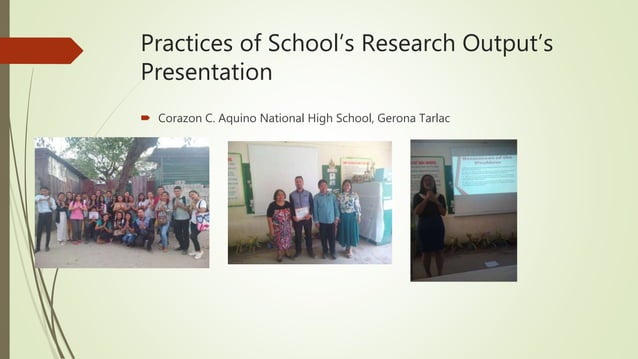 Techniques in oral presentation & conducting a research presentations ...