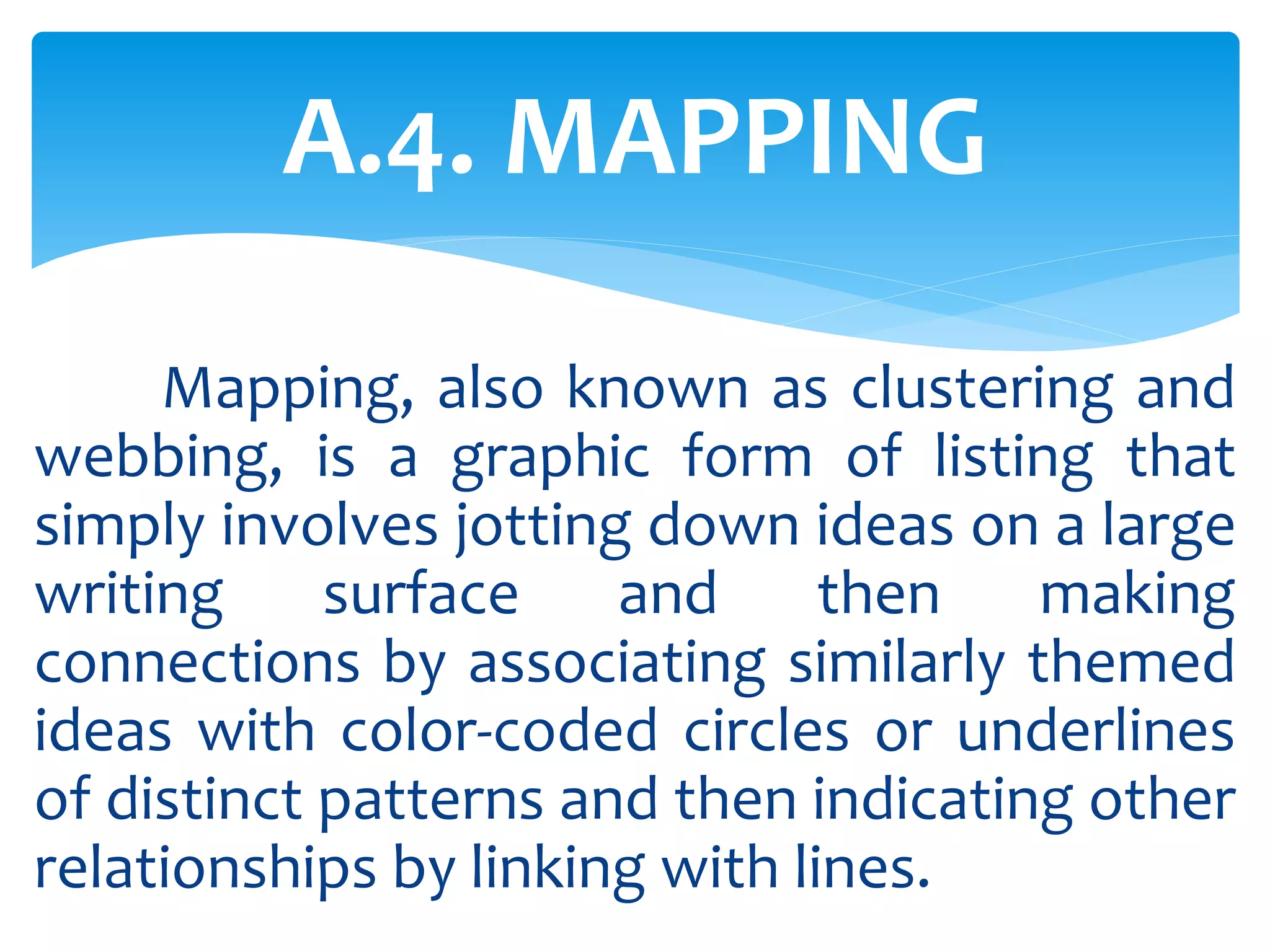 Techniques in organizing information | PPTX